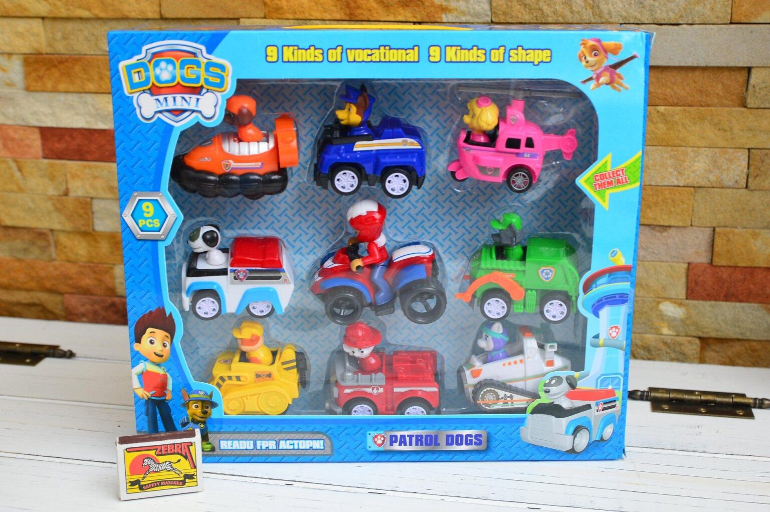 Patrolne Sape sa vozilima 9 kom set Paw Patrol - Patrolne Sape sa ...